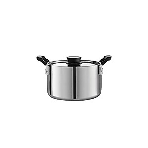 Tramontina Nesting 6 Pc Stainless Steel Tri-Ply Clad Sauce Pan and Stock Pot Set, 80116/048DS