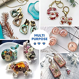 UV Resin - Wayin 200g Upgrade Ultraviolet Epoxy Resin Non-Toxic Crystal Clear Hard Glue Solar Cure Sunlight Activated Resin for Handmade Jewelry, DIY Craft Decoration, Casting and Coating