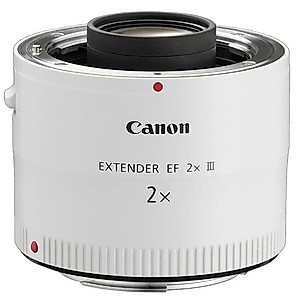 Canon 242R241 Extender EF 2X III, White/Black