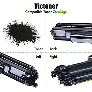 VICTONER Compatible TN227BK TN223BK Toner: Cartridge Replacement for Brother TN227 TN227BK TN-227BK TN-223BK HL-L3290CDW MFC-L3770CDW MFC-L3750CDW HL-L3230CDW L3270CDW L3710CW Printer (Black, 2Pack)