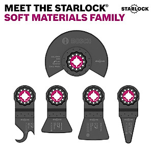 BOSCH Oscillating Saw and Scraper Blade Bundle