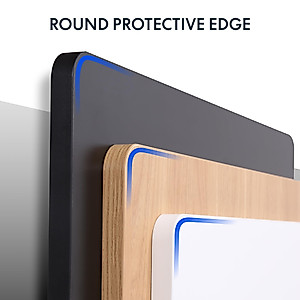 FLEXISPOT Electric Standing Desk 48 x 24 Inch Inch Adjustable Height Desk Home Office Computer Workstation Sit Stand Desk, Maple Top + White Frame