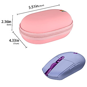 Leayjeen Wireless Gaming Mouse Case Compatible with Logitech G/OKIMO/Razer/UHURU Mobile Superlight Wireless Bluetooth Computer Gaming Mouse(Case Only)