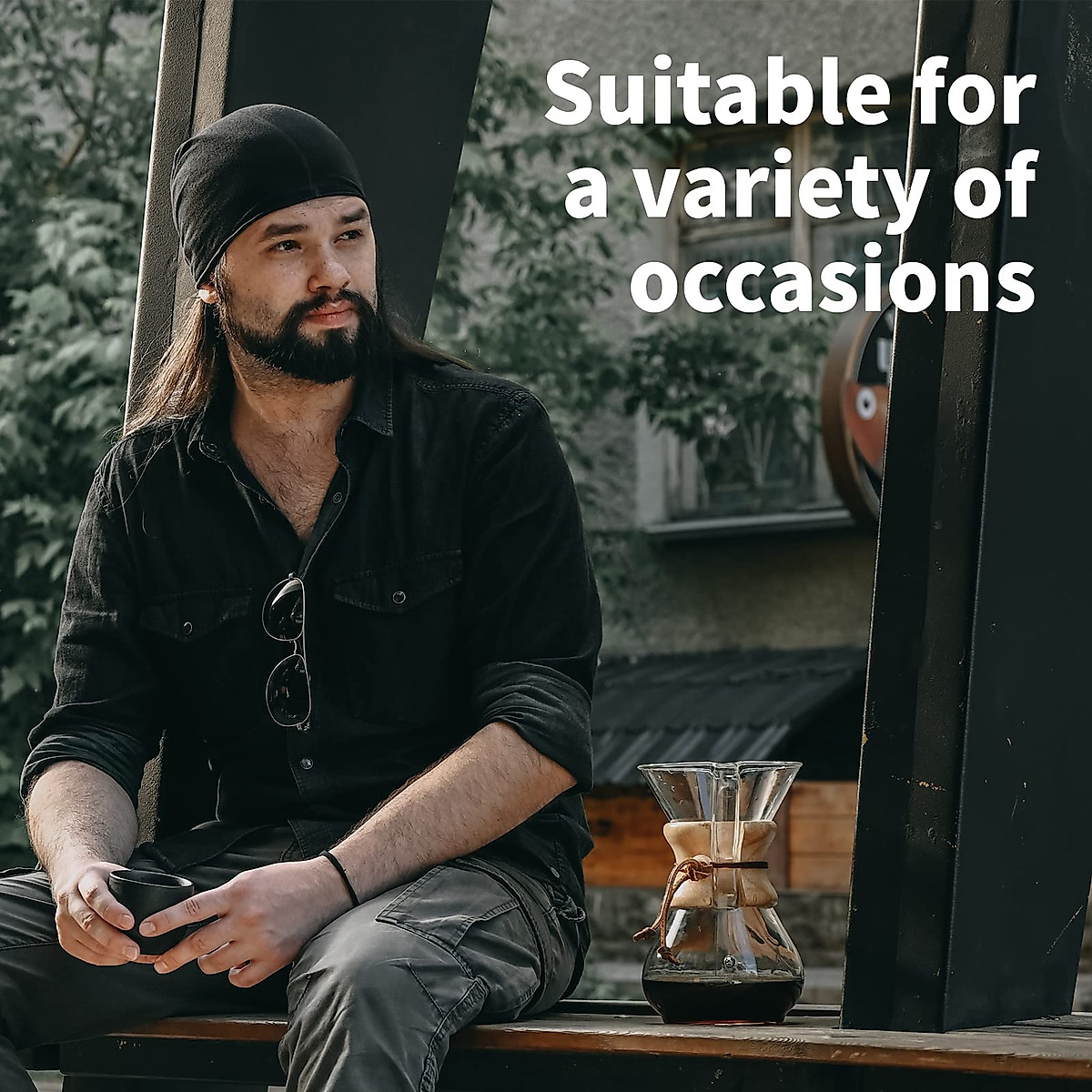 WOWSTAR Black Balaclava Ski Mask, UV Protection for Men and Women, Skiing, Snowboarding, Motorcycle