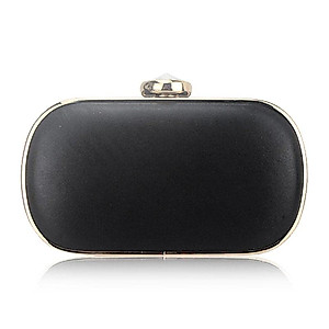 ZLXDP Big Diamond Crystal Women Evening Bag Wedding Chain Clutches Party Lady Shoulder Bags (Color : E, Size : 1)