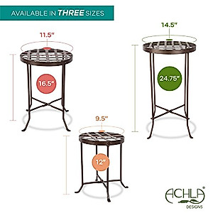 Achla Designs Flowers Plant Stand, 16 1/2-in H