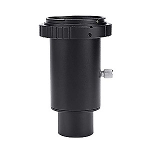 Telescope Extension Tube Lens Adapter for Canon T Ring, 1.25inch Lens Extension Tubes Telescope Camera Gear, T Mount Extension Tube M42 Thread T-Mount Adapter T2 Ring for Canon Telescope Camera Lens
