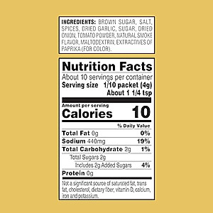 Crock-Pot BBQ Pulled Pork Seasoning Mix, 1.5 Ounce (Pack of 12)