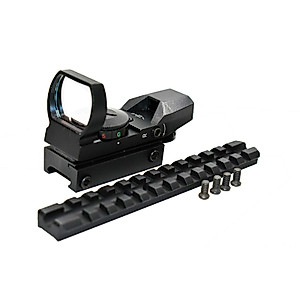 Trinity Mossberg 500 Tactical Red green Dot Sight Combo Kit home defense tactical optics hunting accessory aluminum black picatinny weaver base adapter single rail Mount.
