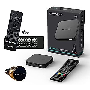 Formuler Z10 SE Android 10 Single Band WiFi 2GB Ram 4GB ROM 4K + Extra Air Remote Keyboard Backlit + Extra Magnetic Car Mount