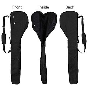 Craftsman Golf Golf Carry Bag, Portable Driving Range Carrier Foldable Golf Club Bag, Water Resistant Mini Golf Bag Multi Colors, Gift for Men Women Golfer Customizable