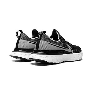 Nike React Infinity Run Flyknit Womens Running Shoe Cd4372-012 Size 5 Black/Black-White