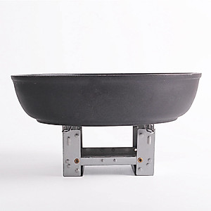 LEIPUPA Stove Folding Emergency Camping Stove with Pot Support Rack, Ultra Lightweight & Easy to Use