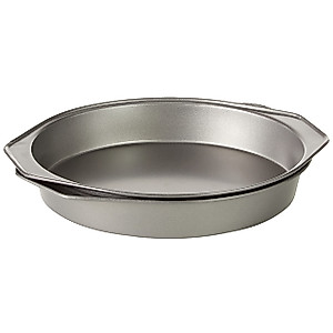 Amazon Basics Nonstick Round Baking Cake Pan, 9 Inch, Set of 2