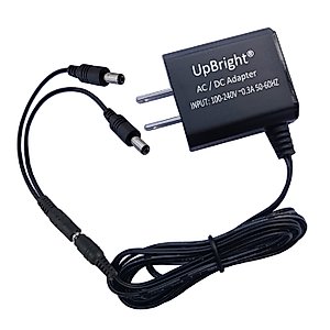UpBright 5V AC/DC Adapter Compatible with Dogtra SBC5V1000 5.5 BC5V1000/5.5 Battery Charger BC5V10005.5 200C 202C 280C iQ Plus No Bark Dog Training Collar EF-3000 Gold HK-X105-A05 HK-J105-A05 1A Power