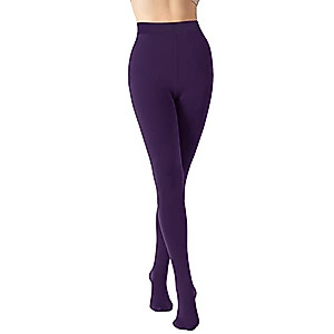 Women's Winter Warm Fleece Joggers Pants Lounge Sweatpant Pull On Walk Sweatpant(A-Purple,One Size)