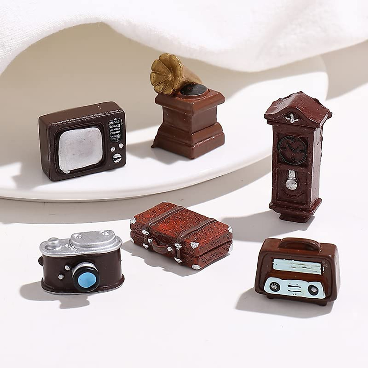 1 :12 Scale Vintage Dollhouse Furniture 23Pcs Dollhouse Mini Furniture Miniature Furniture Mini Furniture for Dollhouse