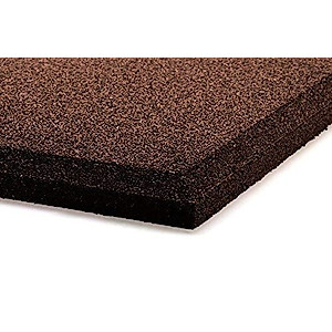 IncStores 2 1/4 Inch Thick Outdoor Playground Mat | Extra Thick Rubber Mat for Grip and Safety Around Backyard Swings, Slides, and Jungle Gyms | 32" x 54", Earth