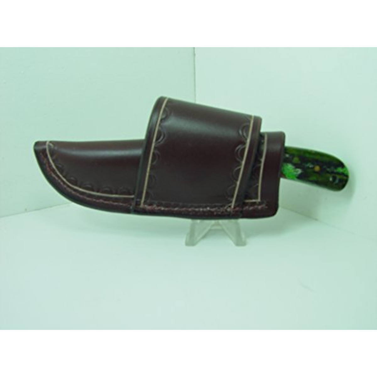 Custom Leather Cross Draw Knife Sheath That Fits a Buck 113 Knife NOT for Sale