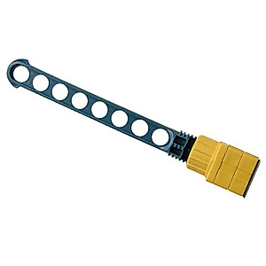 CHEOTIME Clothes Drying Rack, Laundry Drying Rack Hanger Innovative Portable 8 Holes Window Frame Clothes Hanging Rack for Household Travel (Blue)