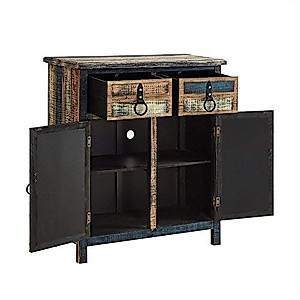 Powell Furniture Calypso Console 2-Drawers/2-Doors