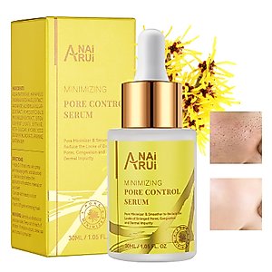 ANAI RUI Pore Minimizer Serum, Pore Minimizer for Face, Pore control,Minimizing, Shrinking, Tightening Pores, Refine Skin Texture 1 fl.oz