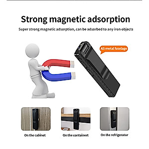 1080P Wearable Body Mounted Camera,Mini Pocket Video Recorder with Metal Body/Auxiliary Light/Motion Detection, Small Camcorder for Law Enforcement (with 32gb Card,Non-WiFi)