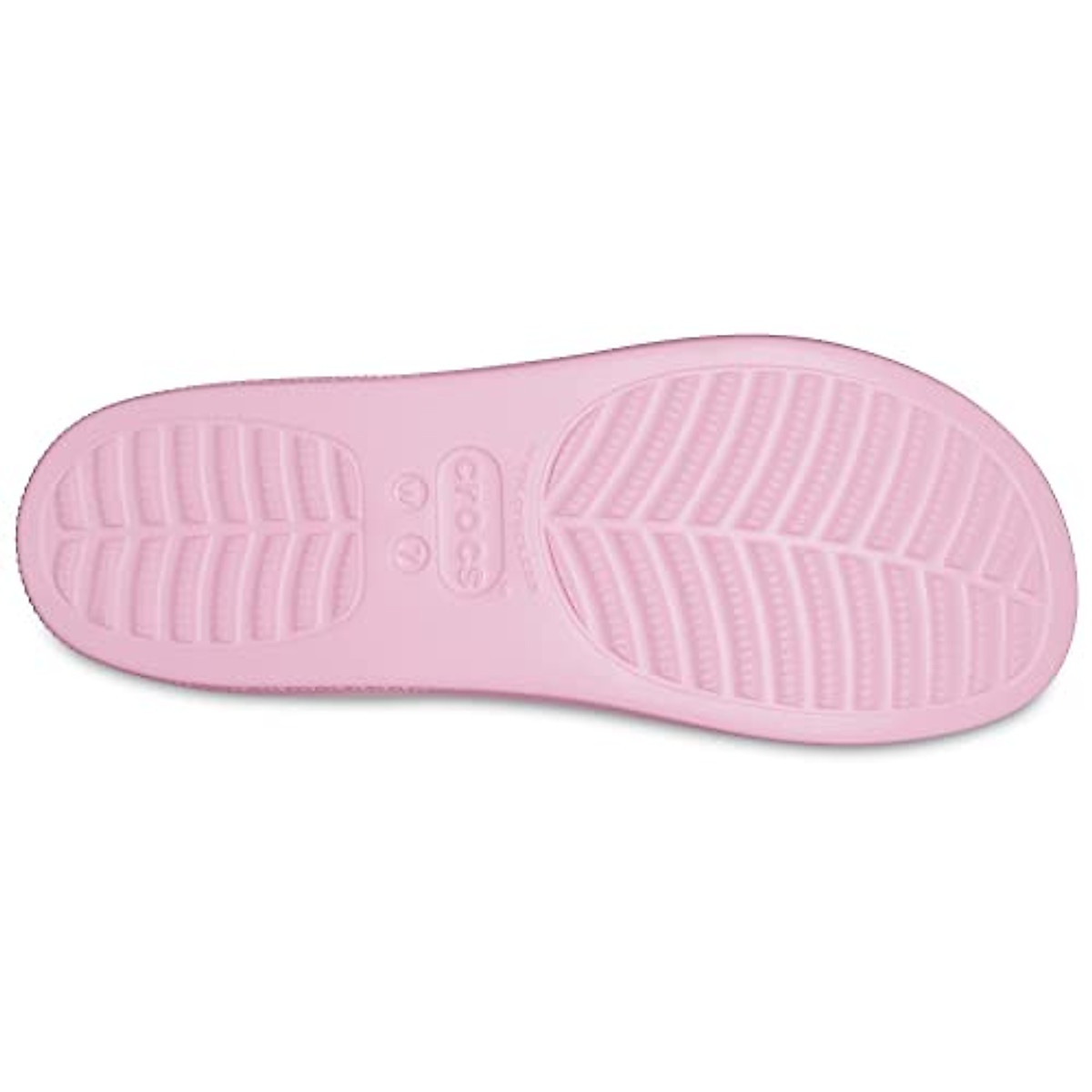 Crocs Women's Classic Slide | Platform Sandals, Flamingo, Numeric_7