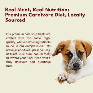 My Pet Carnivore Duck Feet for Dogs All Natural Dog Chew Single Ingredient Dehydrated Duck Feet Without Nails Strengthens Muscles, Immunity, and Digestion (10 PCs)