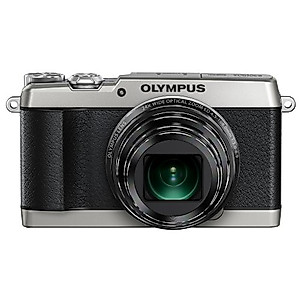 Olympus SH-1 16 MP Digital Camera (Silver) - International Version (No Warranty)