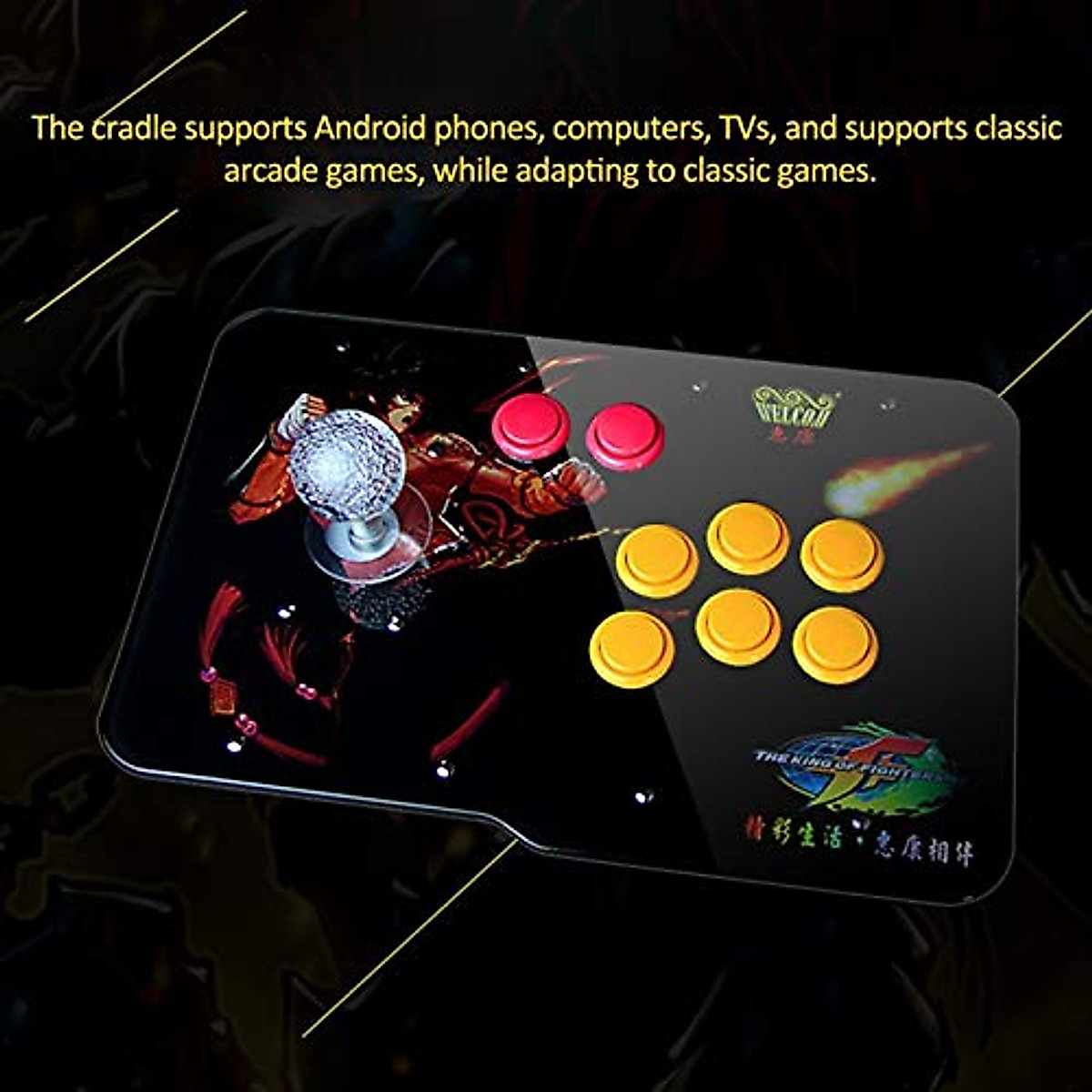 CYQLYGO Arcade Joystick Game Console USB Game Console Smart TV Computer Mobile Joystick Game Console Comfortable Keys