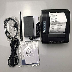 NETUM C750 QR Code Scanner and 80mm Thermal Receipt Printer,NETUM WiFi POS Printer with Auto Cutter
