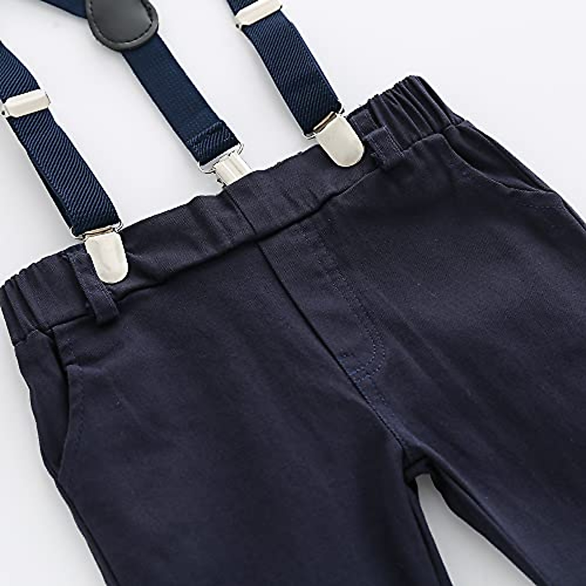 Boarnseorl Baby Boys Long Sleeve Gentleman Outfits Set,3-6M