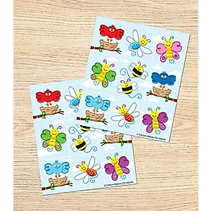 Carson Dellosa Education Spring Stickers | 1-inch x 1-inch, 216ct, Multi, Model:168048