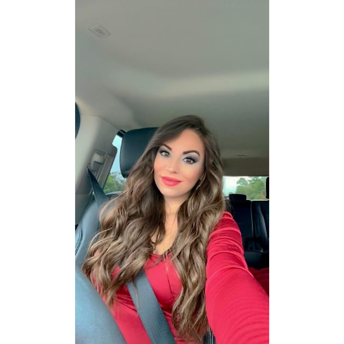 Clip in Hair Extensions, 6 PCS Light Brown Extensions, Wavy Hair Extensions, Natural & Soft Hair & Blends Well Hair Extensions, Chocolate Brown Long Wavy Hairpieces(20inch, 6pcs, Chocolate Brown)