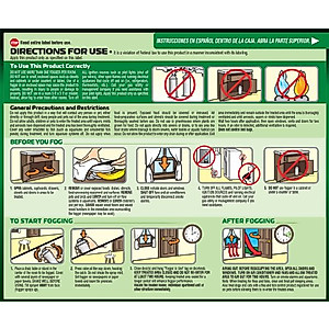 Hot Shot Pest Control Fogger, Kills Roaches, Ants, Spiders & Other Insects On Contact, Controls Heavy Infestations Indoorsy, 6-pack - 18-count