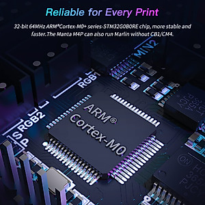 BIGTREETECH Manta M5P V1.0 32Bit Control Board Support 5 Axis TMC2209 TMC2208 Stepper Drivers Compatible with CB1/CB2/CM4 to running Klipper for Ender 3/Voron V0, CoreXY, I3 3D Printer DIY Motherboard