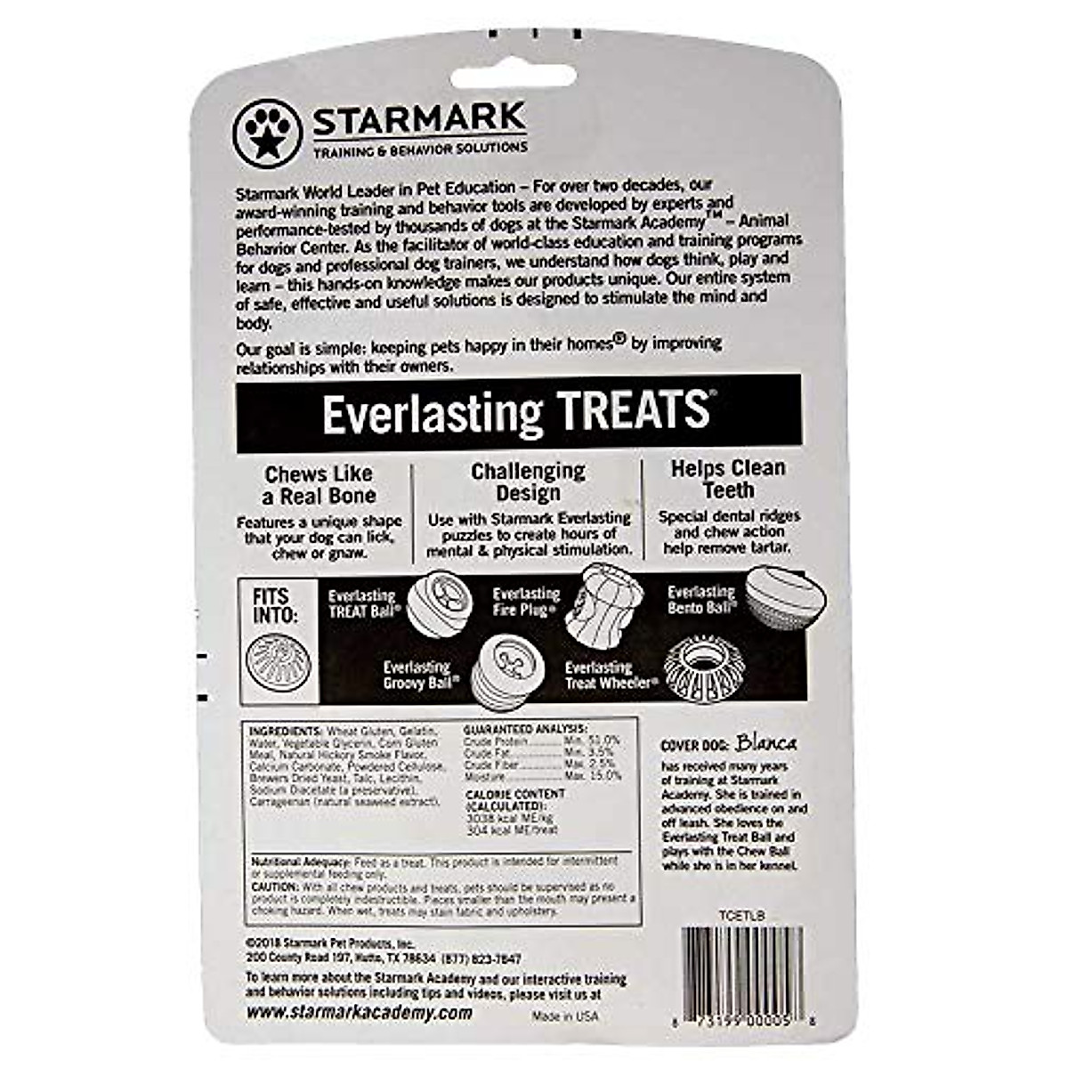 Everlasting Treat For Dogs, Natural Hickory Smoke, Large