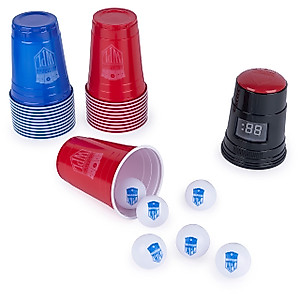 Post Malone, World Pong League Beer Pong Drinking Game for Bachelor Party Outdoor Games with Plastic Cups Ping Pong Balls, for Adults Ages 18 and up