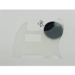 Dopro 8 Hole Tele Guitar Humbucker Pick Guard for USA/Mexican FD Telecaster Clear/Transparent 1 Ply