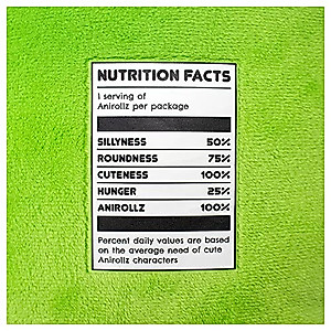 Anirollz x Nissin Top Ramen Cute Panda Character Squishy Stuffed Animal Plush Toy - Small (Pandaroll)