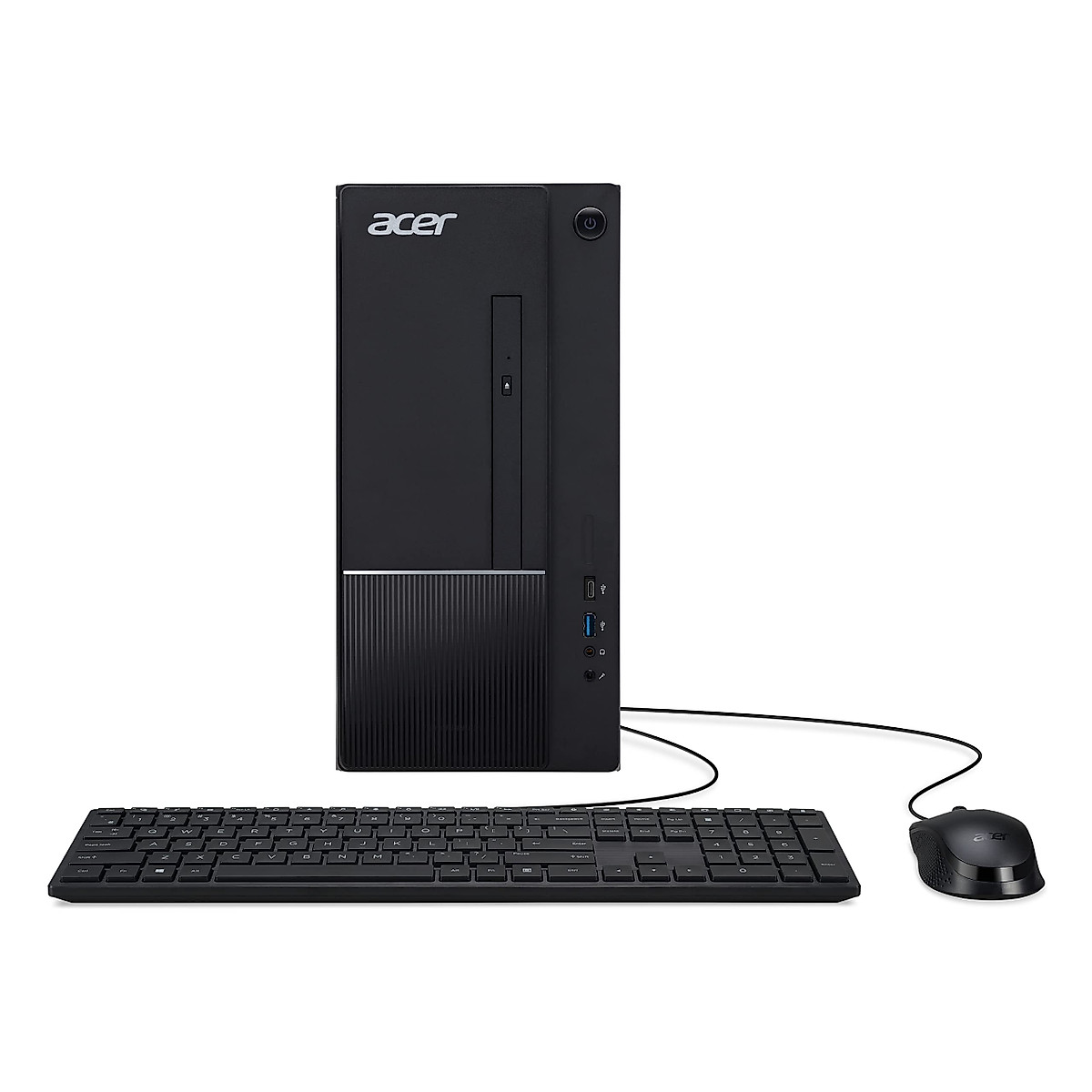 Acer Aspire TC-1750-UR12 Desktop | 12th Gen Intel Core i5-12400 6-Core Processor | 16GB 3200MHz DDR4 | 512GB NVMe M.2 SSD | 8X DVD | Intel Wireless Wi-Fi 6E AX211 | Bluetooth 5.2 | Windows 11 Home