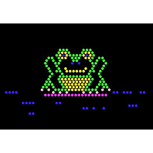 IllumiPeg Zoo Refill templates for pre-1994 Original Lite Brite (10 Sheets, 9x12)