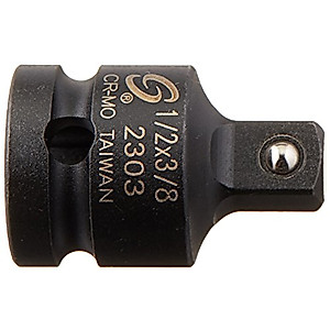 Sunex 2303 1/2-Inch Drive 1/2-Inch Female by 3/8-Inch Male Super Adapter