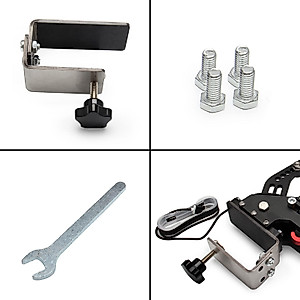 YESHMA Clamp Compatible with USB Handbrake Clamp PC for Racing Games Compatible With G25/27/29 G920 T500 T300 G923(Clamp)