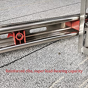 Air Conditioner Support Bracket, Heavy Duty Ground Stand Bracket for Ductless Mini Split Air Conditioner ,304 Stainless Steel Condenser Stand , Air Handler Stand Heat Pump Base Stand Floor Shelf