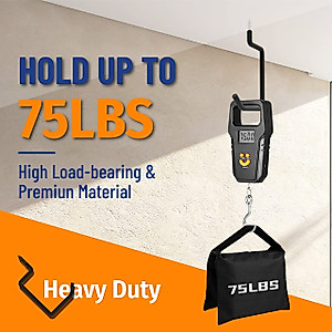 unp POETISKE Screw in Ladder Bike Hooks Ceiling Hanger Wall Mounted Bicycle Chair Garage Organization Heavy Duty Vinyl Coated 4Pack