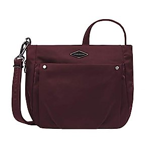 Travelon Expansion Crossbody Bag, Wine, One Size