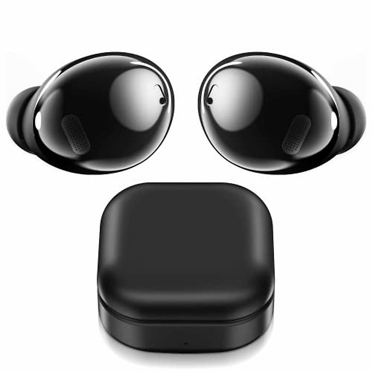 UrbanX Street Buds Pro Bluetooth Earbuds for T-Mobile REVVL 4 True Wireless, Noise Isolation, Charging Case, Quality Sound, Water Resistant (US Version) - Midnight Black