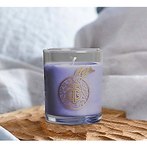 Organic Wild Lavender Candles | Scented Candles for Home | 6 oz 43 Hour Burn, Lavender Candle in Glass Jar